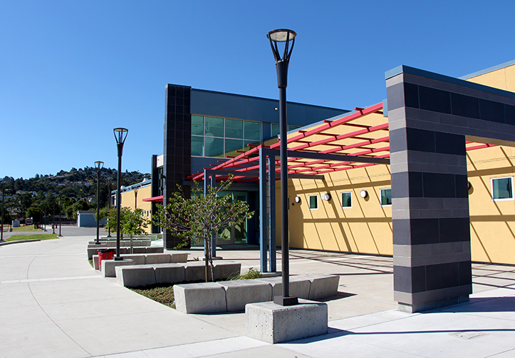 Hillsdale High School - Rainscreen ACM Panels Systems